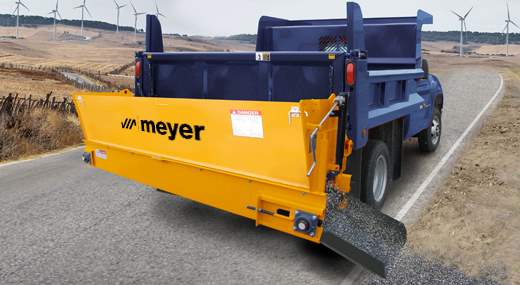 Cross Conveyor | Dump Truck Tailgate Salt Spreaders | Meyer
